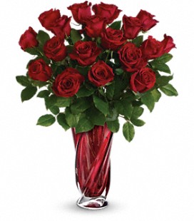 TWO DOZEN ROSES – CAPOBIANCO'S FLORIST GLEN COVE NEW YORK